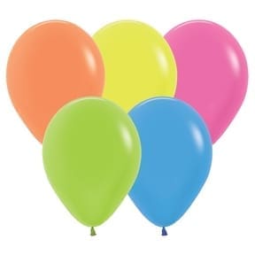 11″ NEON ASSORTED | Hico Balloons