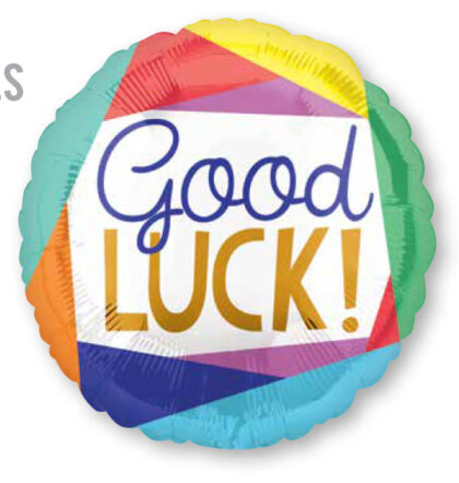 18" Good Luck Patches | Hico Balloons