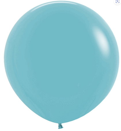 24" Deluxe Turquoise | Hico Balloons