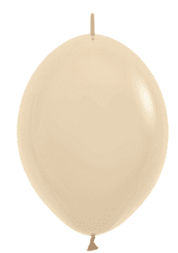 12" Pastel Matte Malibu Peach LOL - Hico Balloons