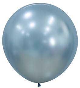 24" Silk Arctic Blue - Hico Balloons
