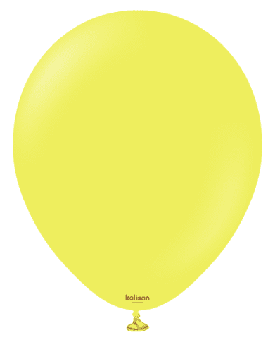 12" Standard Yellow - Hico Balloons